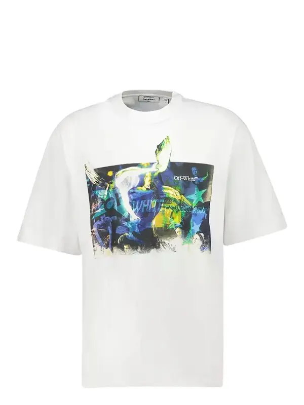 Off-White Caravaggio Skate Printed T-shirt - White