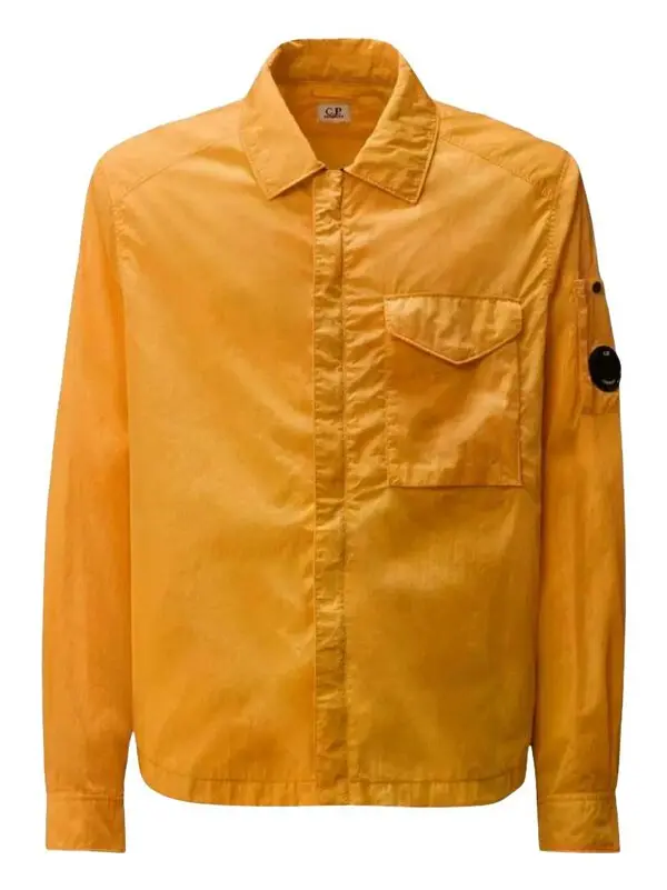 C.P. COMPANY Chest Pocket Overshirt - Orange