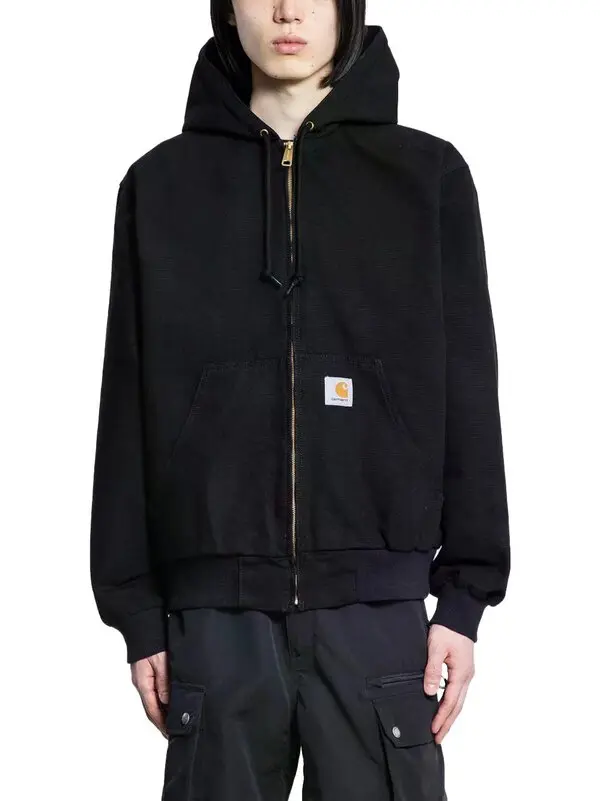 Carhartt Work In Progress Og Active Hooded Jacket - Black
