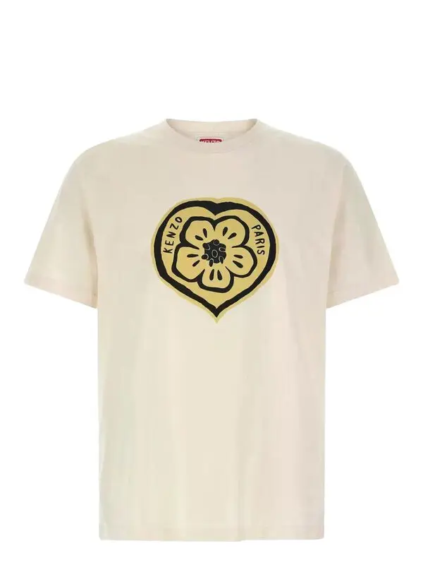 Kenzo Graphic-print T-shirt - Neutrals