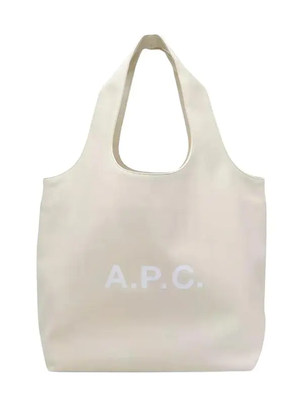 A.p.c. Ninon Logo-print Tote Bag - Neutrals