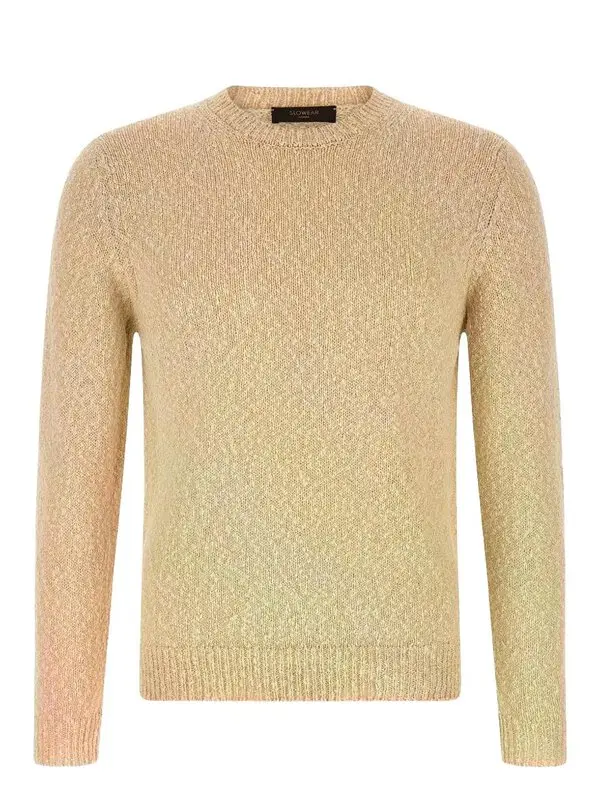 ZANONE Two-tone Crew-neck Sweater - Neutrals