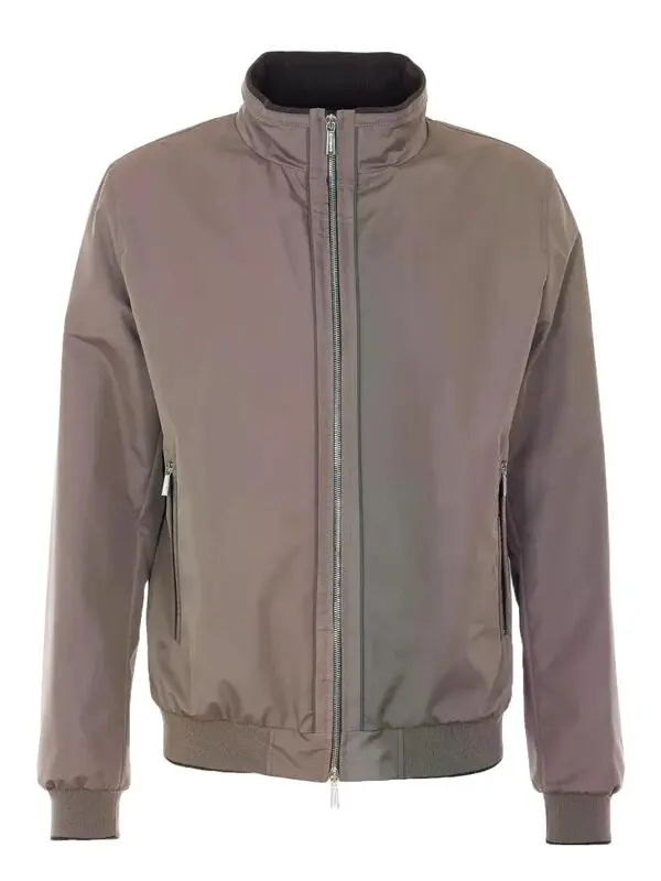 MOORER Zip Jacket - Brown