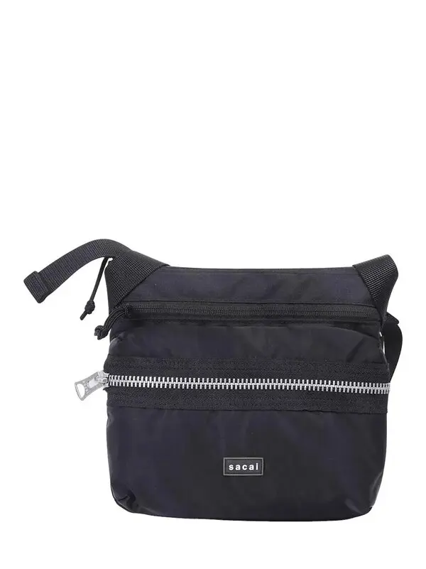 Sacai Zip-pocket Detail Bag - Black