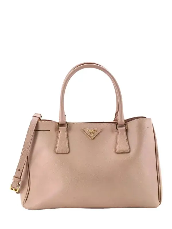Prada Gardener's Saffiano Leather Medium Tote - Pink