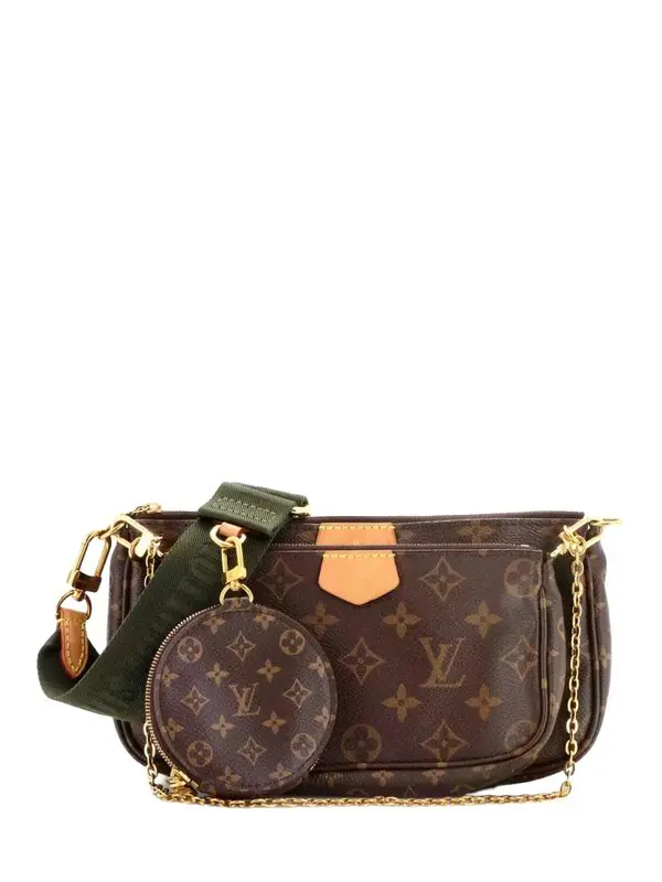 LOUIS VUITTON Multi Pochette Accessoires Monogram Canvas - Brown