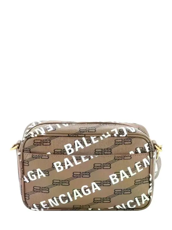 Balenciaga Signature Camera Bag Bb Monogram - Brown