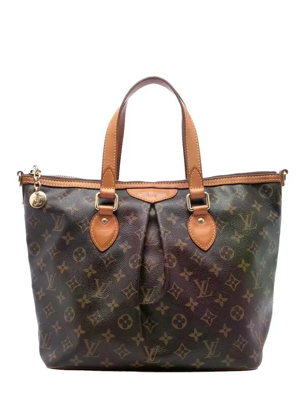 LOUIS VUITTON 2008 Monogram Palermo Pm Satchel - Brown