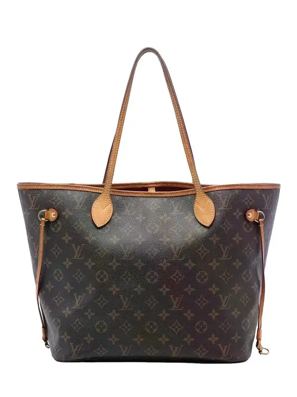 LOUIS VUITTON 2014 Monogram Neverfull Mm Tote Bag - Brown
