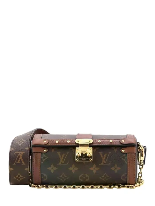 LOUIS VUITTON Papillon Trunk Shoulder Bag Monogram Canvas - Brown