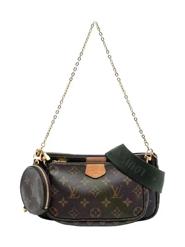 LOUIS VUITTON Monogram Multi Pochette Accessoires - Brown