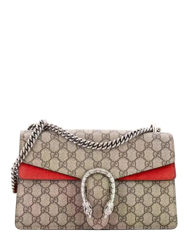 Gucci Dionysus Gg Coated Canvas Small Shoulder Bag - Brown