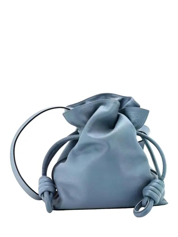 Loewe Flamenco Knot Small Shoulder Bag - Blue