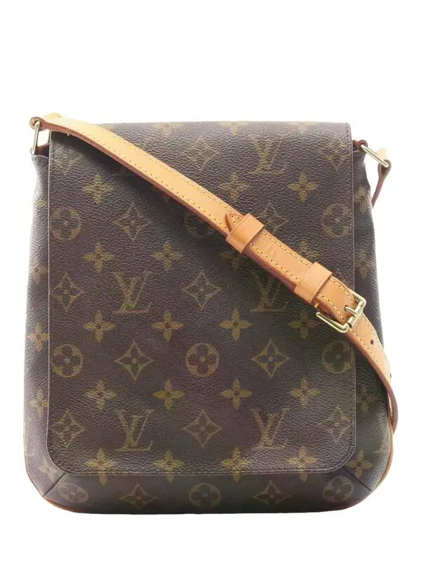 LOUIS VUITTON 2000 Monogram Musette Salsa Pm Short Strap Shoulder Bag - Brown