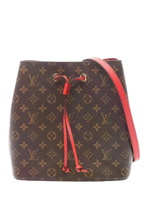 LOUIS VUITTON 2019 Monogram Neonoe Mm Bucket Bag - Brown