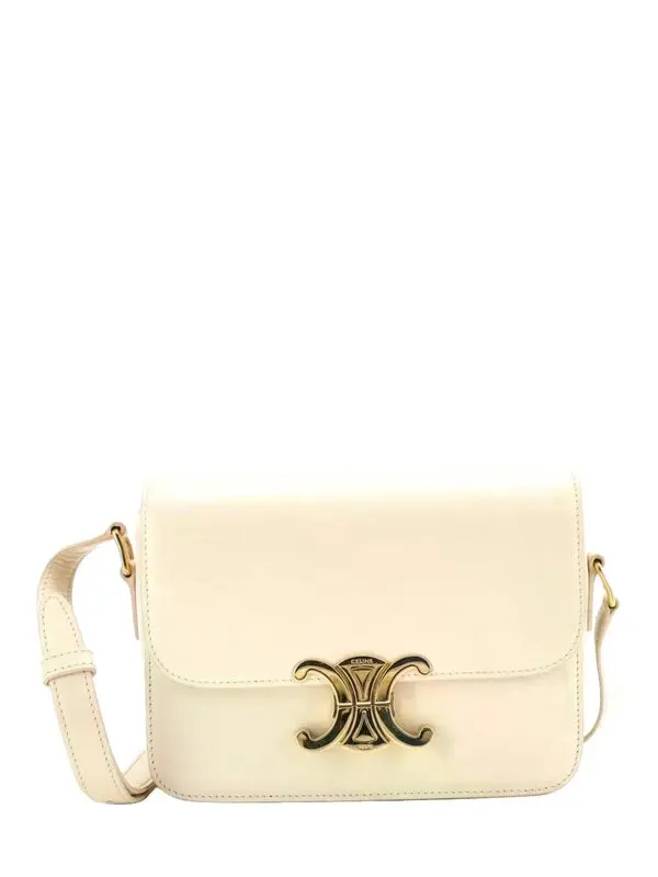 Celine Triomphe Teen Crossbody Bag Smooth Calfskin - Neutrals