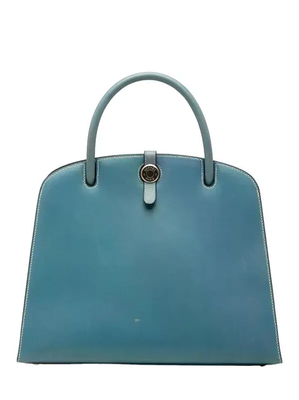 Hermès 1998 Box Calf Dalvy 30 Handbag - Blue