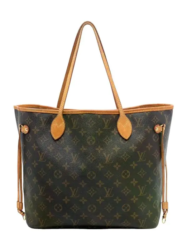LOUIS VUITTON 2008 Monogram Neverfull Mm Tote Bag - Brown