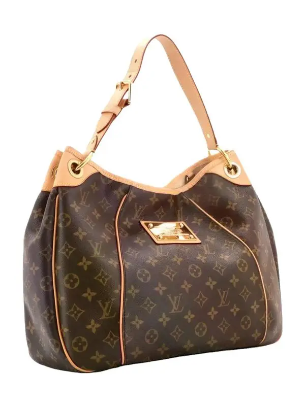 LOUIS VUITTON Galliera Handbag Monogram Canvas Pm Hobo - Brown