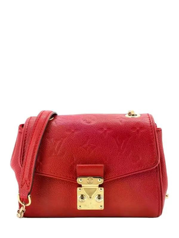 LOUIS VUITTON Saint Germain Handbag Monogram Empreinte Leather Bb - Red