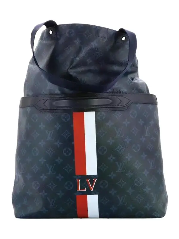 LOUIS VUITTON Ultralight Monogram Cobalt Canvas Tote Bag - Blue