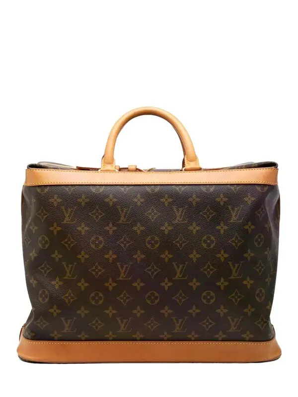 LOUIS VUITTON 1995 Monogram Cruiser 40 Travel Bag - Brown