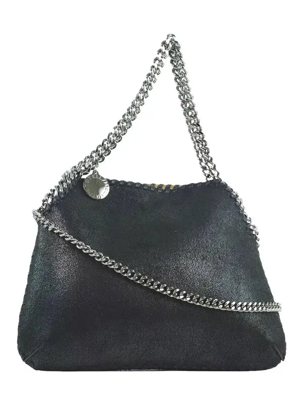Stella McCartney 2009-2020 Mini Shaggy Deer Falabella Satchel - Black