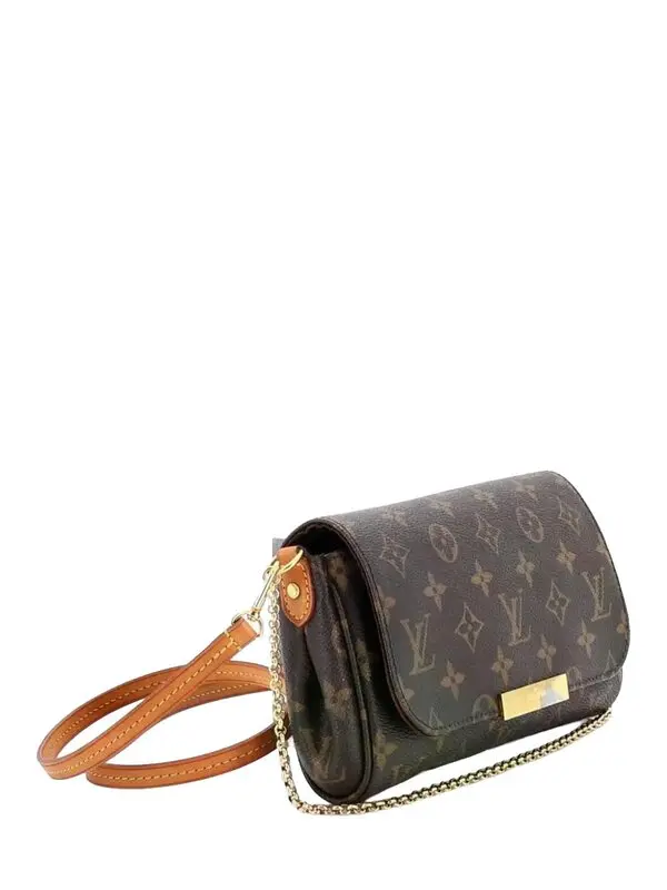 LOUIS VUITTON Favorite Handbag Monogram Canvas Pm - Brown