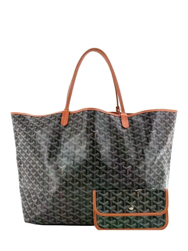 Goyard Saint Louis Gm Tote Bag Coated Canvas - Brown