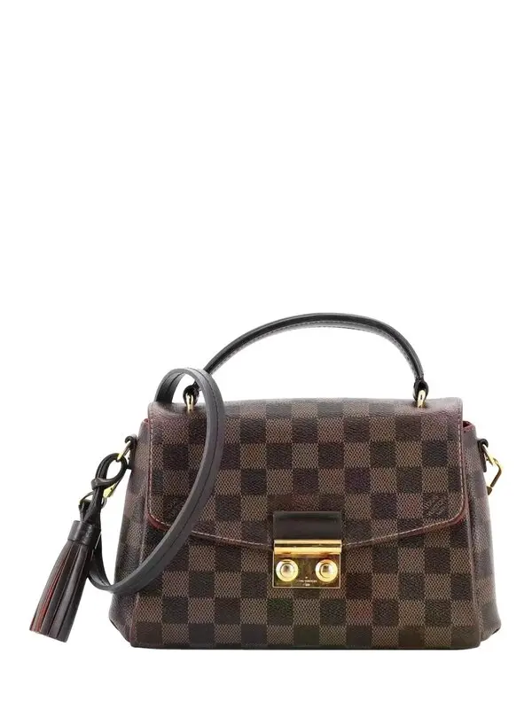 LOUIS VUITTON Croisette Damier Crossbody Bag - Brown