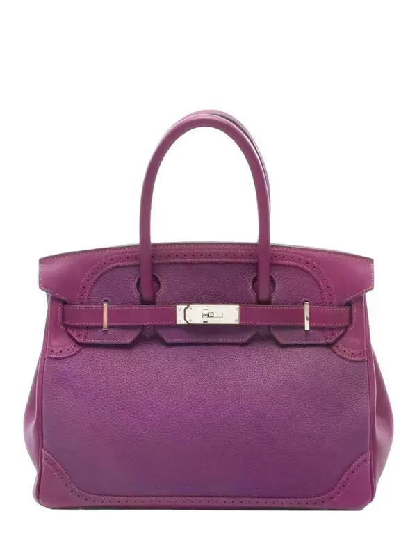 Hermès 2015 Togo Birkin 30 Handbag - Purple