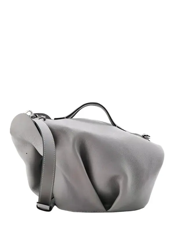 Loewe Elephant Leather Satchel - Grey