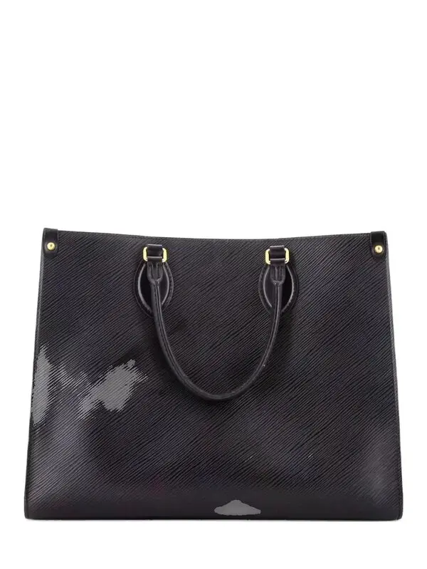 LOUIS VUITTON Onthego Mm Tote Bag Epi Leather - Black