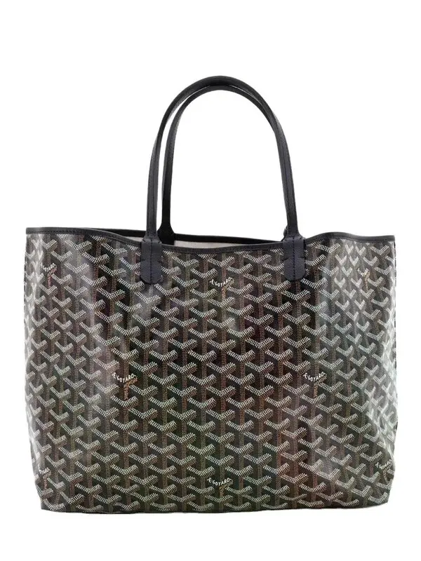 Goyard Saint Louis Coated Canvas Pm Tote Bag - Black