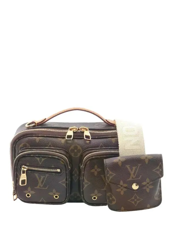 LOUIS VUITTON 2021 Monogram Utility Satchel - Brown