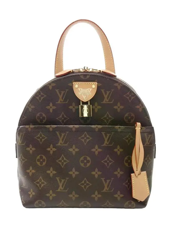 LOUIS VUITTON 2019 Monogram Moon Backpack - Brown