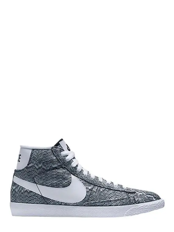 Nike Blazer Mid Premium Vintage Marble Mesh - Black