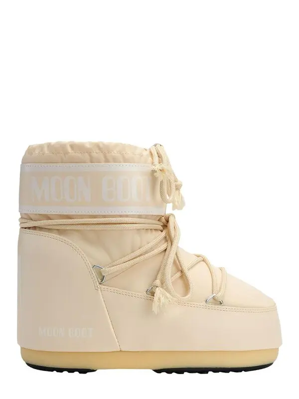 Moon Boot Icon Low Rubber Boots - Cream