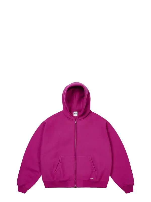 PALACE Heavy Zip-up Hoodie - Pink
