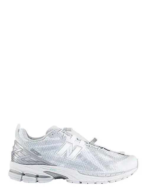 NEW BALANCE 1906 Metallic Woven Trainers - White Silver Metallic De