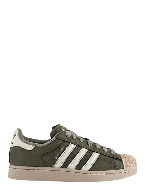 Adidas Superstar Ii Suede Trainers - Olive Strata Offwhite St