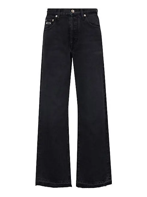 GALLERY DEPT. Melrose Straight-leg Denim Jeans - Washed Black