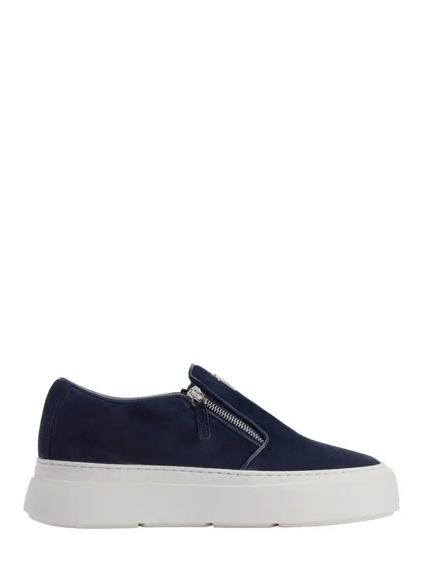 GIUSEPPE ZANOTTI Gz Mike Zip Slip-on - Blue