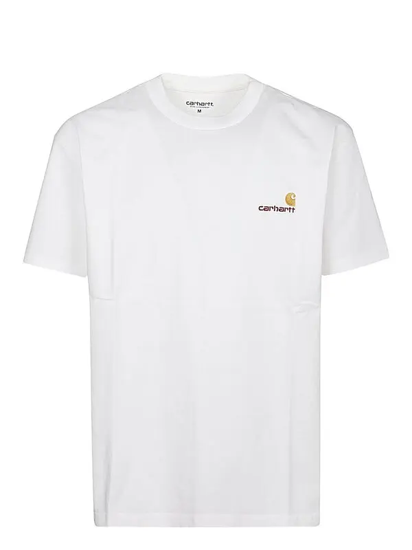 Carhartt Work In Progress S/s American Script T-shirt - White