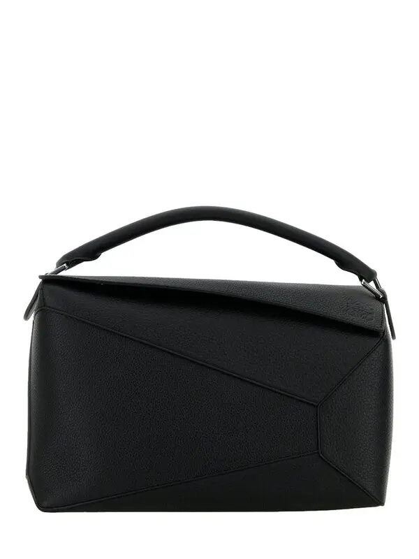 Loewe Puzzle Edge Large Handbag - Black