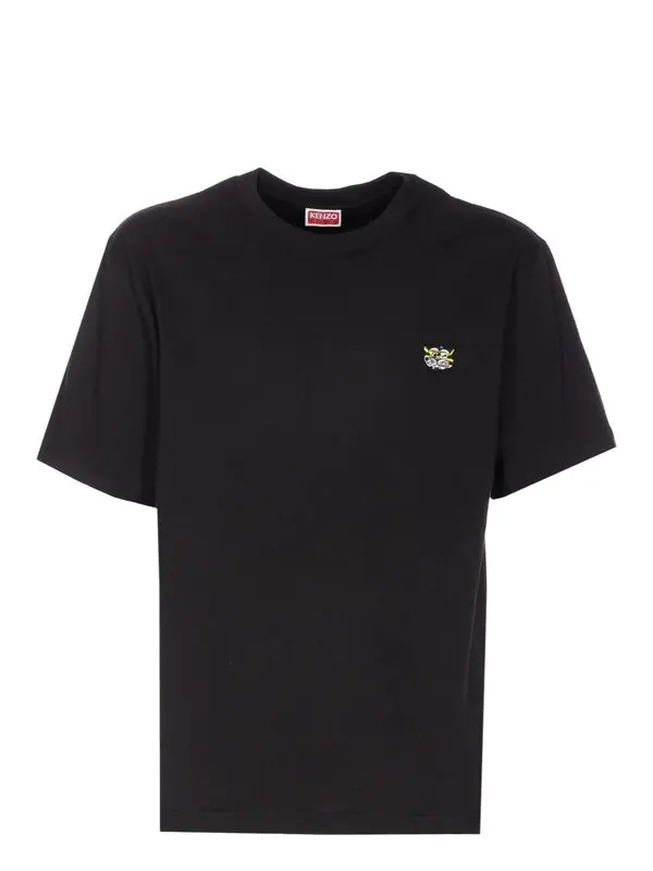 Kenzo Wild Tiger Cotton T-shirt - Black