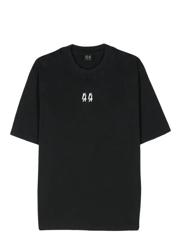 44 LABEL GROUP T-shirt With Logo - Black