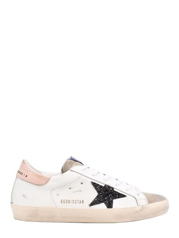 GOLDEN GOOSE Super-star Leather Sneakers - Pink