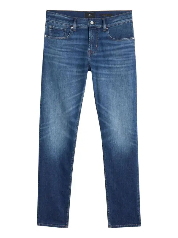 7 For All Mankind Slimmy Tapered Jeans - Blue