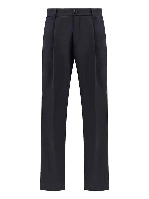 Paul & Shark Pleated Trousers - Blue
